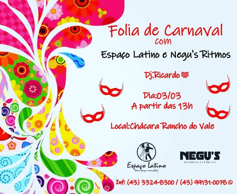 Folia de Carnaval - LondrinaTur, portal de Londrina e norte do Paraná